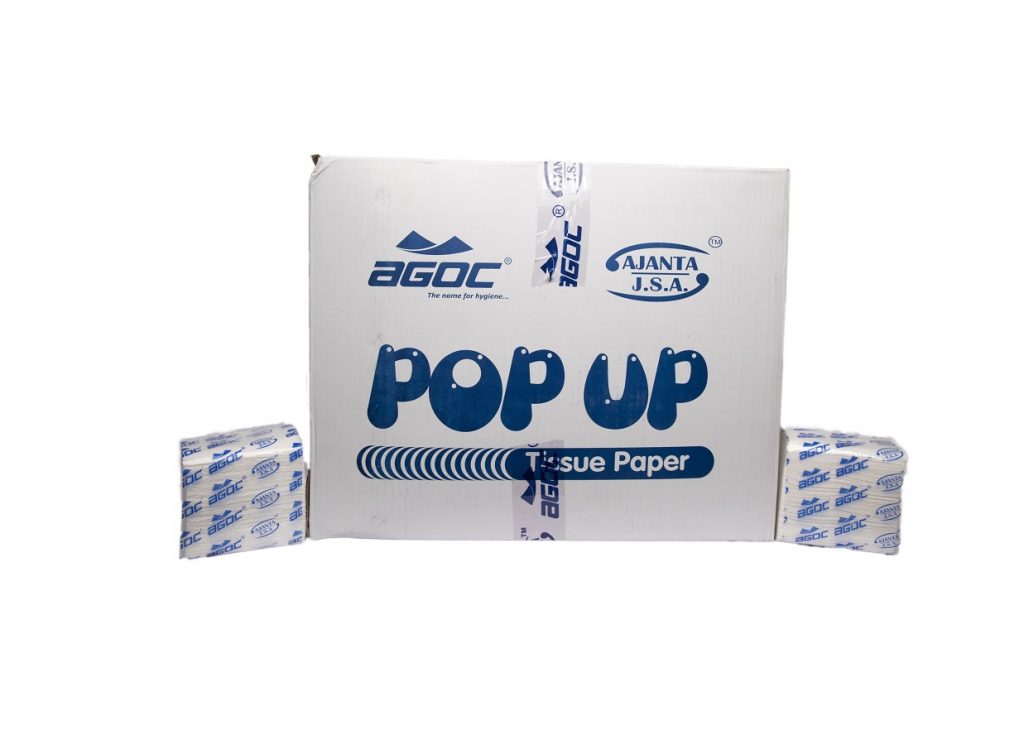Pop Up Tissue Paper - AGOC - Best Virgin Tissue Paper Supplier in India